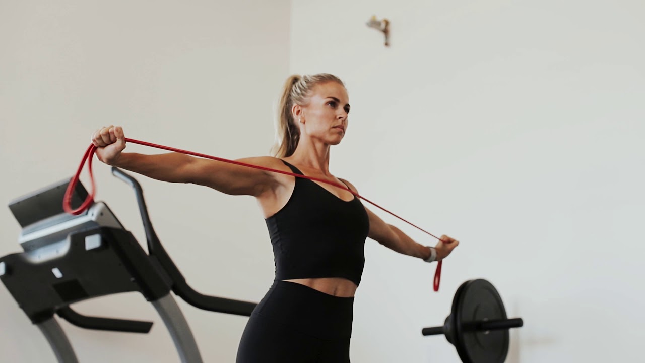 Pull Apart Long Band - YouTube