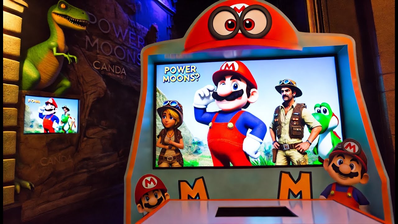 🌋 Prehistoric Adventure: Can We Grab the Power Moons Tonight? | Mario ...