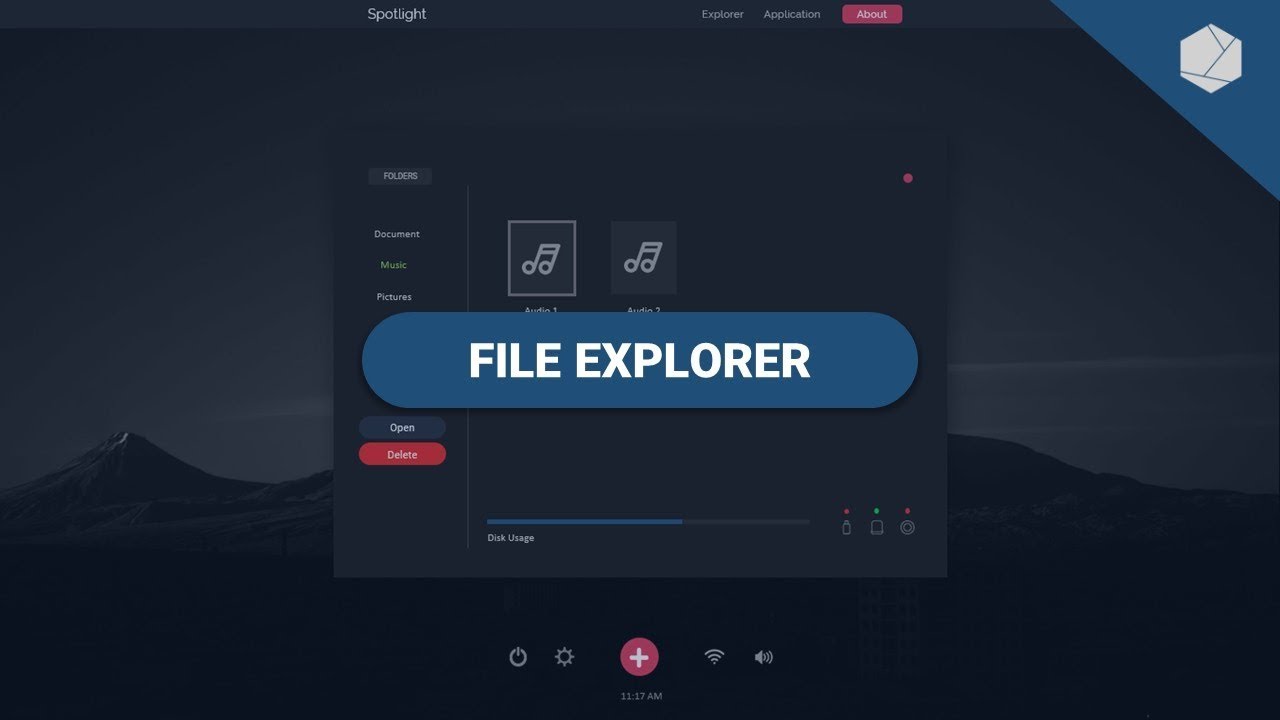 Spotlight OS | Power Point OS | File Explorer - Part 2 - YouTube