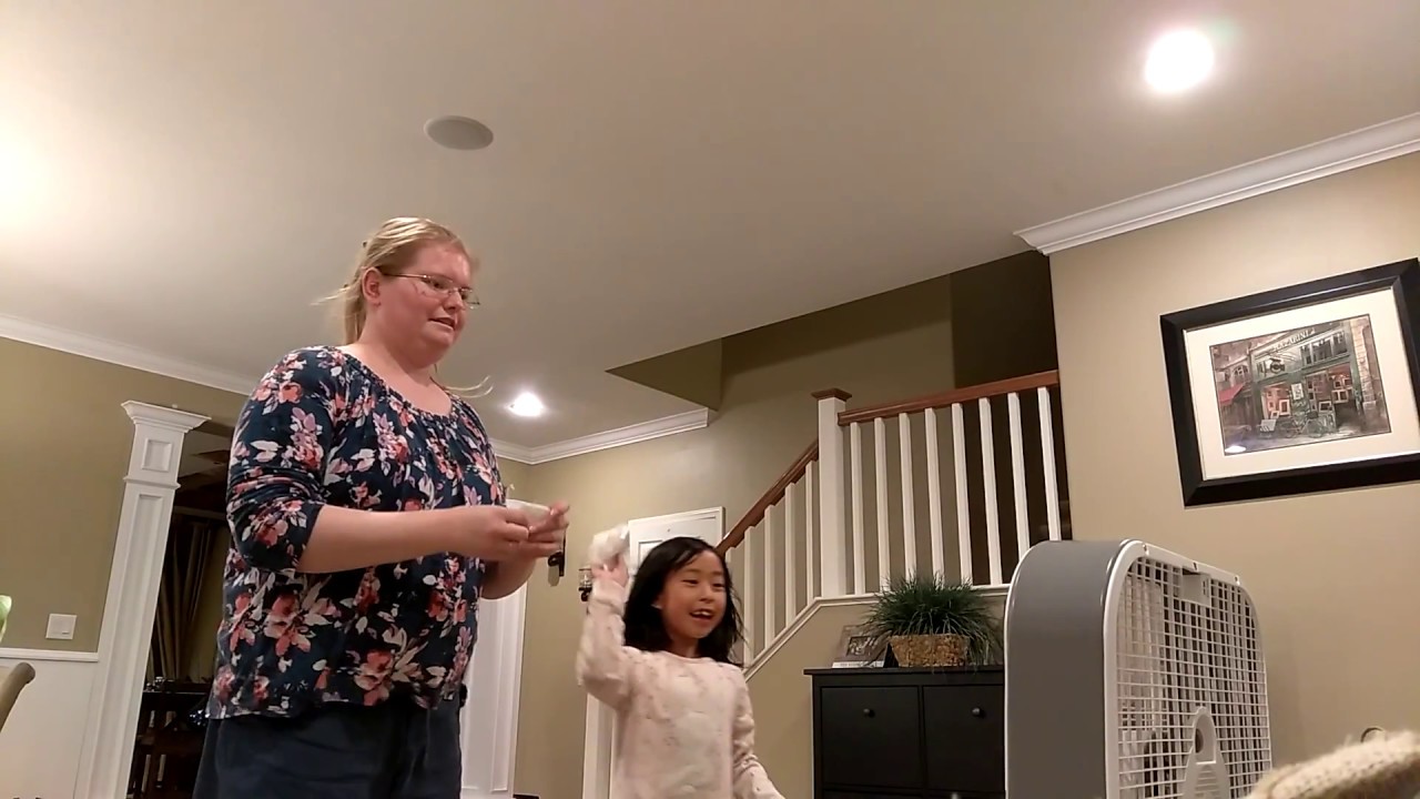 Napkin Race: Family Game for All Ages - YouTube