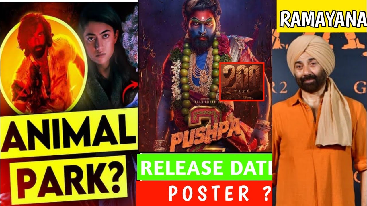 Animal Part 2 Release date And Story SECRETS ? Pushpa 2 Poster Release ...