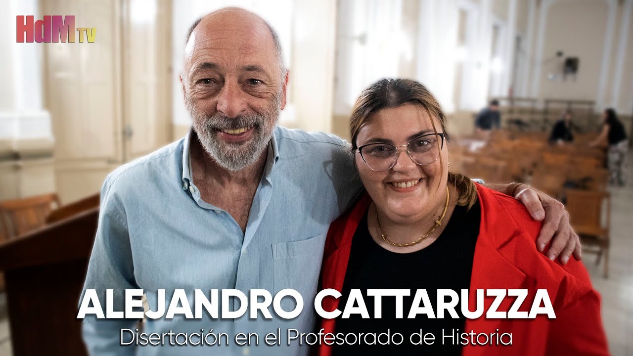 ALEJANDRO CATTARUZZA, disertación en el Profesorado de Historia de Azul ...