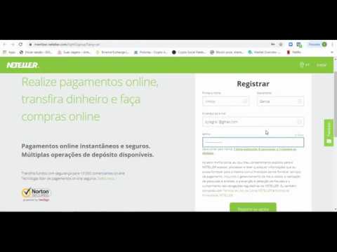 Como criar carteira Digital #Neteller - YouTube