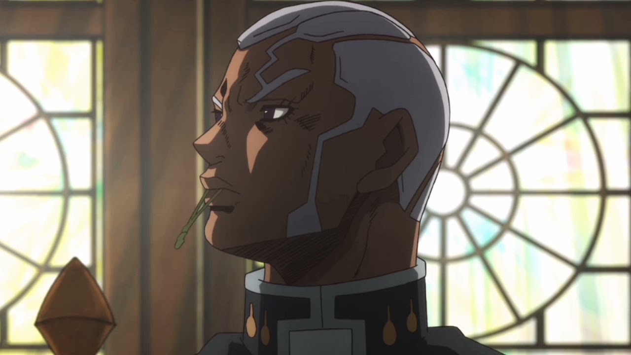 JJBA Stone Ocean: Pucci's Cherry Trick - YouTube
