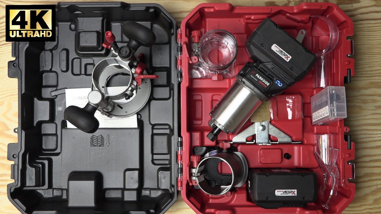 1von2| Lidl Parkside PERFORMANCE® 20 V Akku Multifräse 3 in 1 PMFAP 20 ...