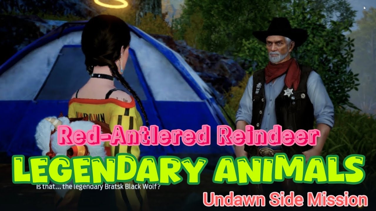 Legendary Animals Red-Antlered Reindeer - Undawn Side Mission - YouTube