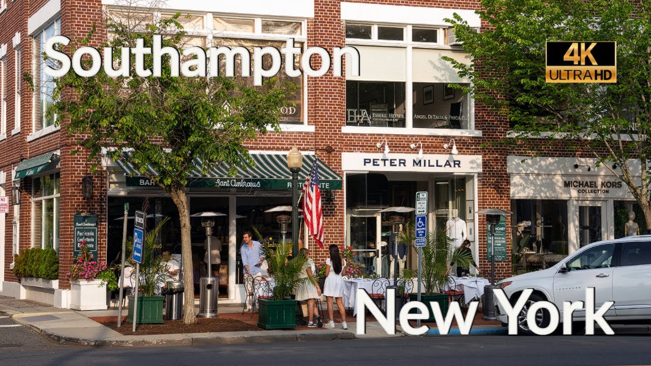 Walking Southampton, New York [4K] : Southampton | The Hamptons - YouTube