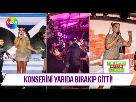 Demet Akalın'ın konserde yaşadığı talihsiz olay!
