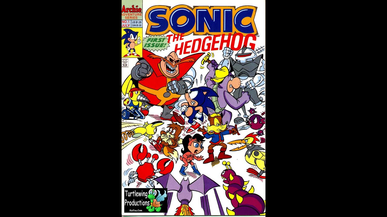 Bad Reading of the Archie Sonic Comic Series (Issue #1) - YouTube