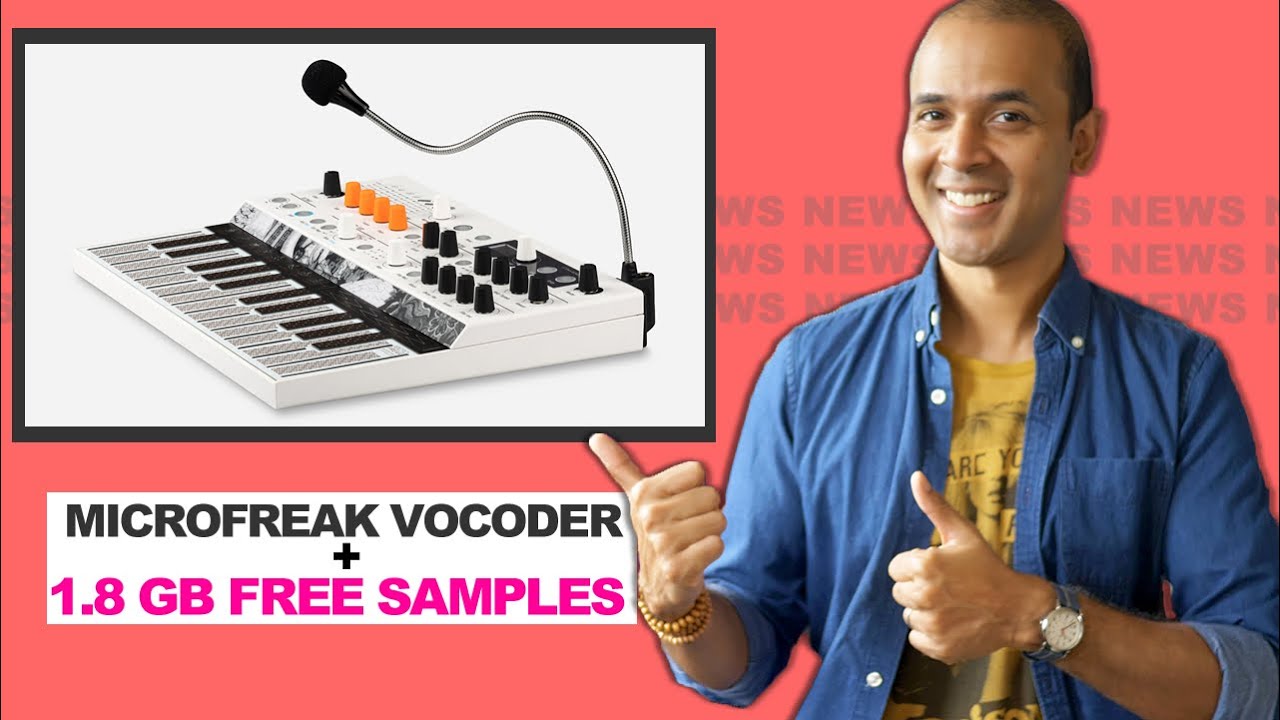Sanjay C News - Arturia MicroFreak Vocoder, Arturia Modulations, Reason Friktion, and more - YouTube