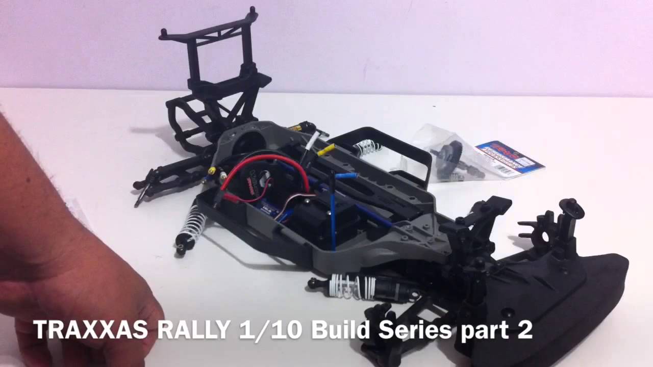 TRAXXAS RALLY 1/10 BUILD SERIES PART 2 - YouTube