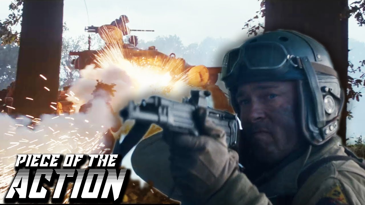 Fury | Panzerfaust Warhead Launched At Tank - YouTube