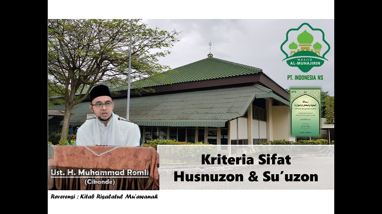 Kriteria Sifat Husnuzon & Su'uzon - YouTube