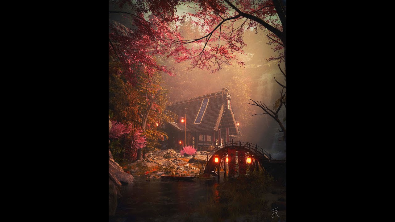 How to create a natural environment with Cinema 4D and Octane - YouTube