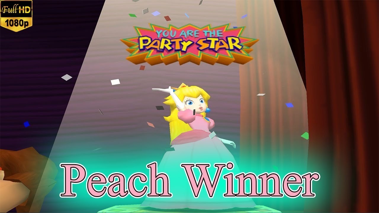 Mario Party 4 - Peach Winner - YouTube