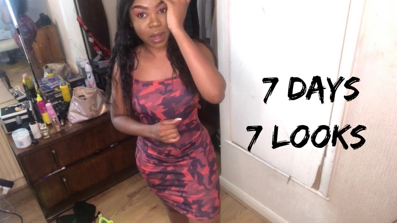 7 DAYS 7 LOOKS - CUTE AND AFFORDABLE OUTFITS - YouTube