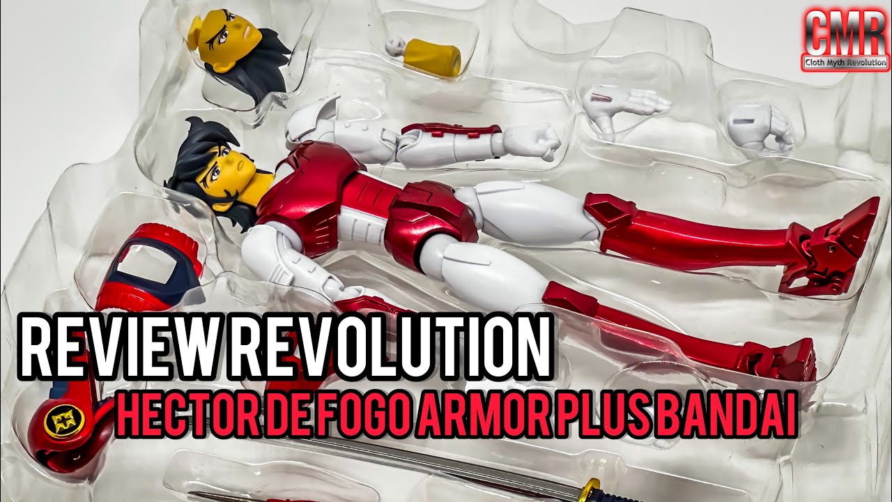 Review Revolution - Hector de Fogo ARMOR PLUS BANDAI - YouTube