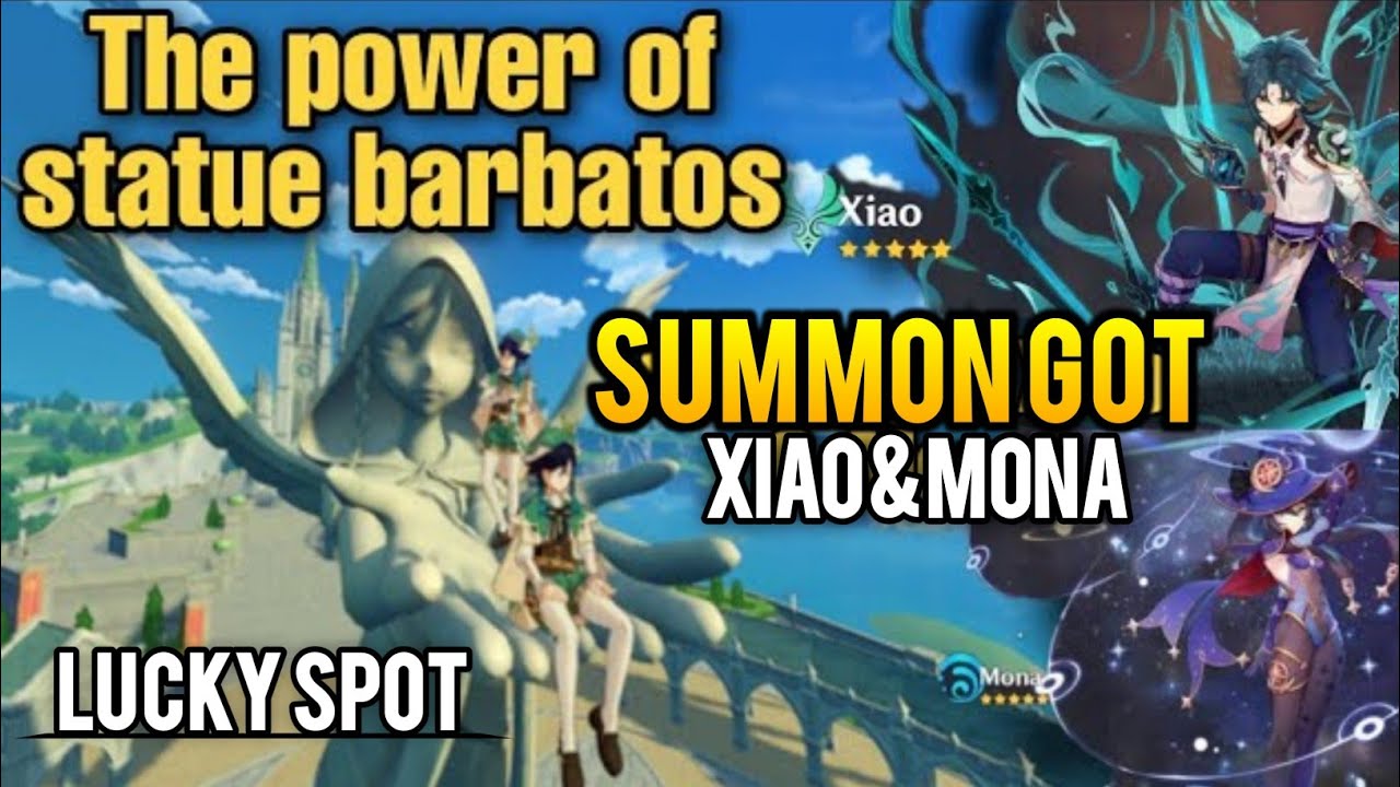 XIAO & MONA SUMMON RITUAL SPOT | Genshin Impact Indonesia - YouTube
