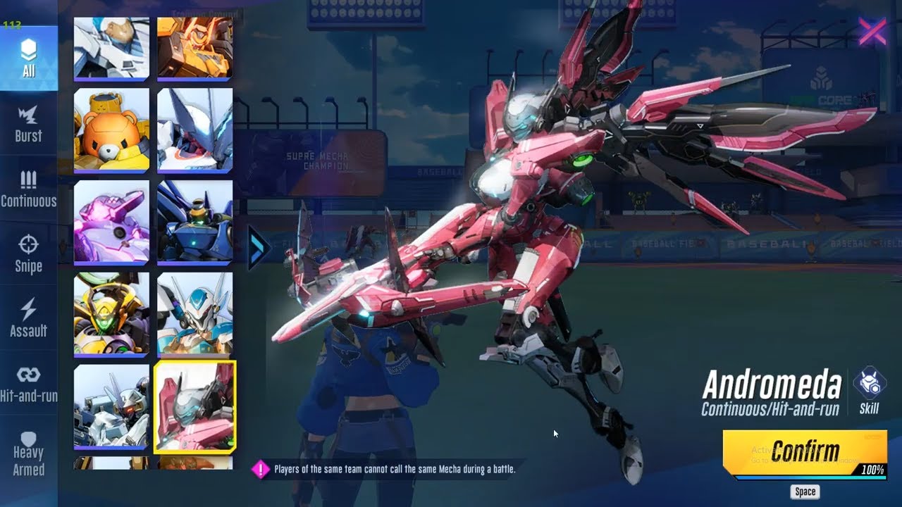 Beginner's Guide On How To Use Andromeda From Super Mecha Champion ...