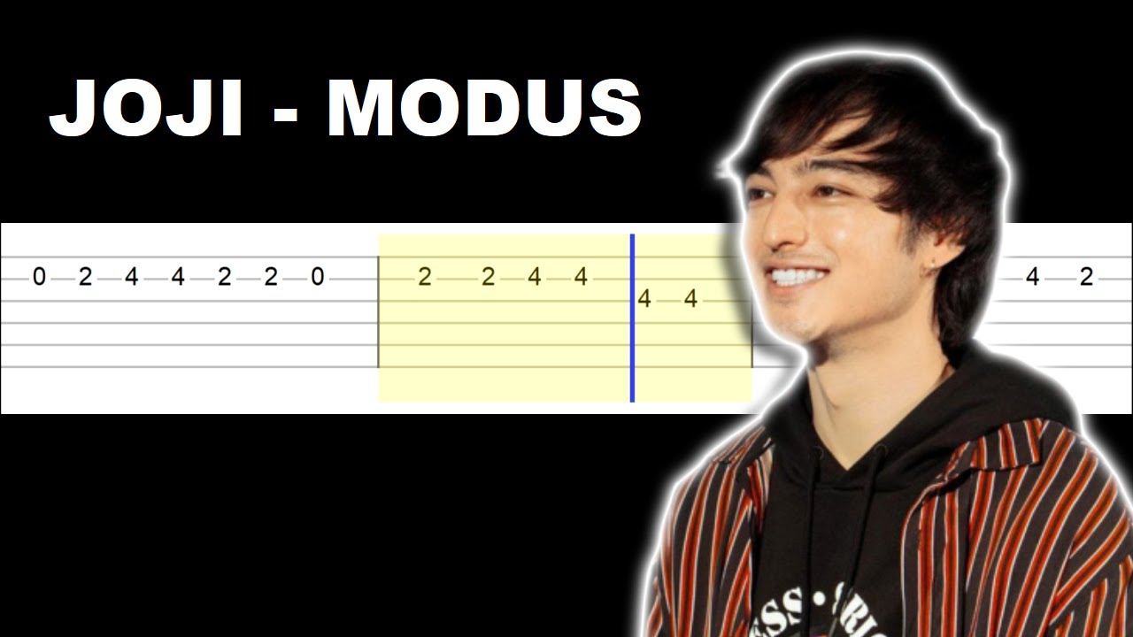 Joji - MODUS (Easy Guitar Tabs Tutorial) - YouTube