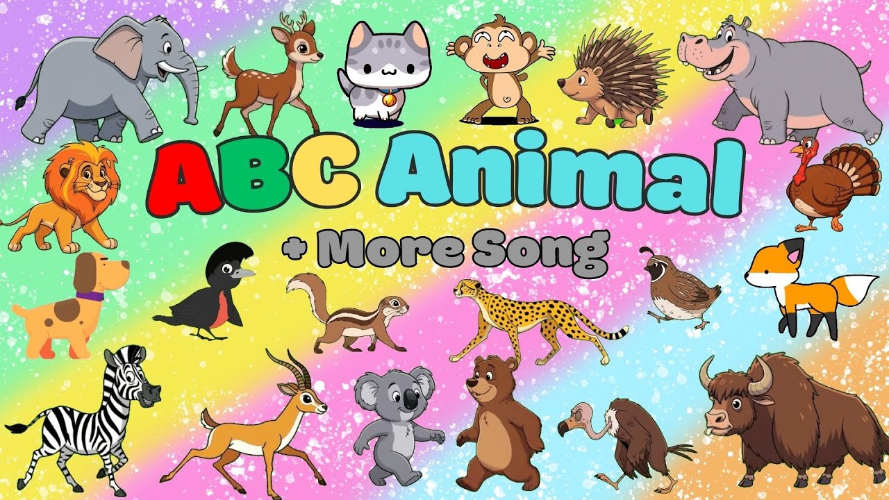 ABC Animals Song + Alphabet Animals | Learn Alphabet with Wild Animal ...