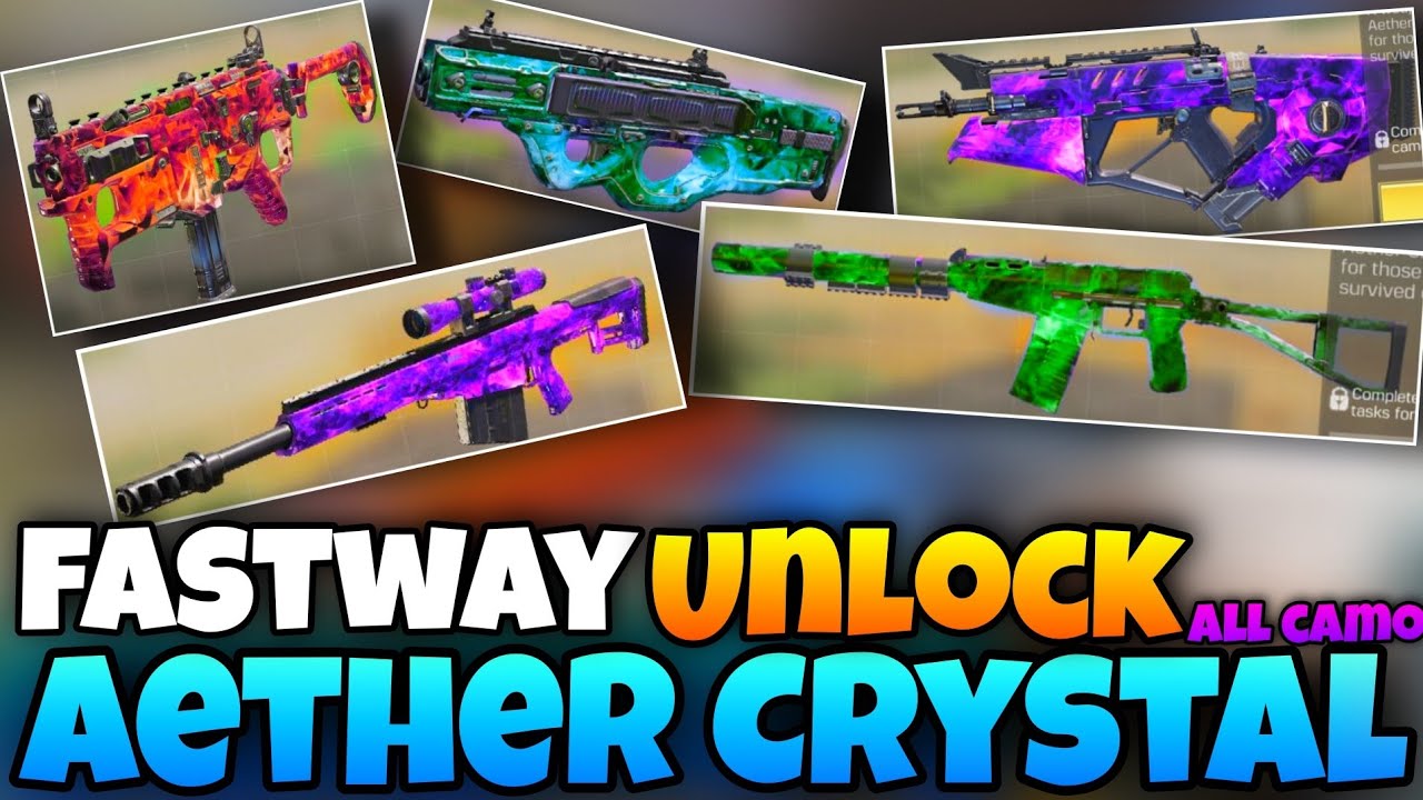 fastway Unlock Aether Crystal camo cod mobile : upcoming best crystal ...
