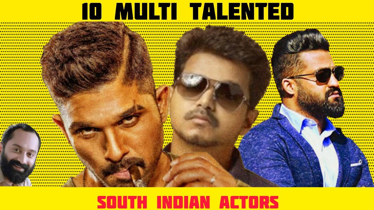 10 South Actors who are Multi Talented - YouTube