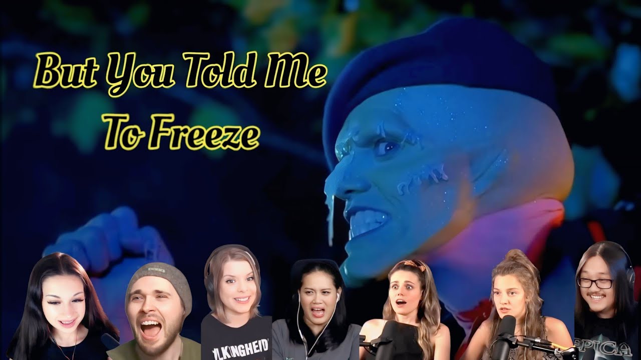 BUT YOU TOLD ME TO FREEZE🥶The Mask Park Scene | Reactors Reactions # ...