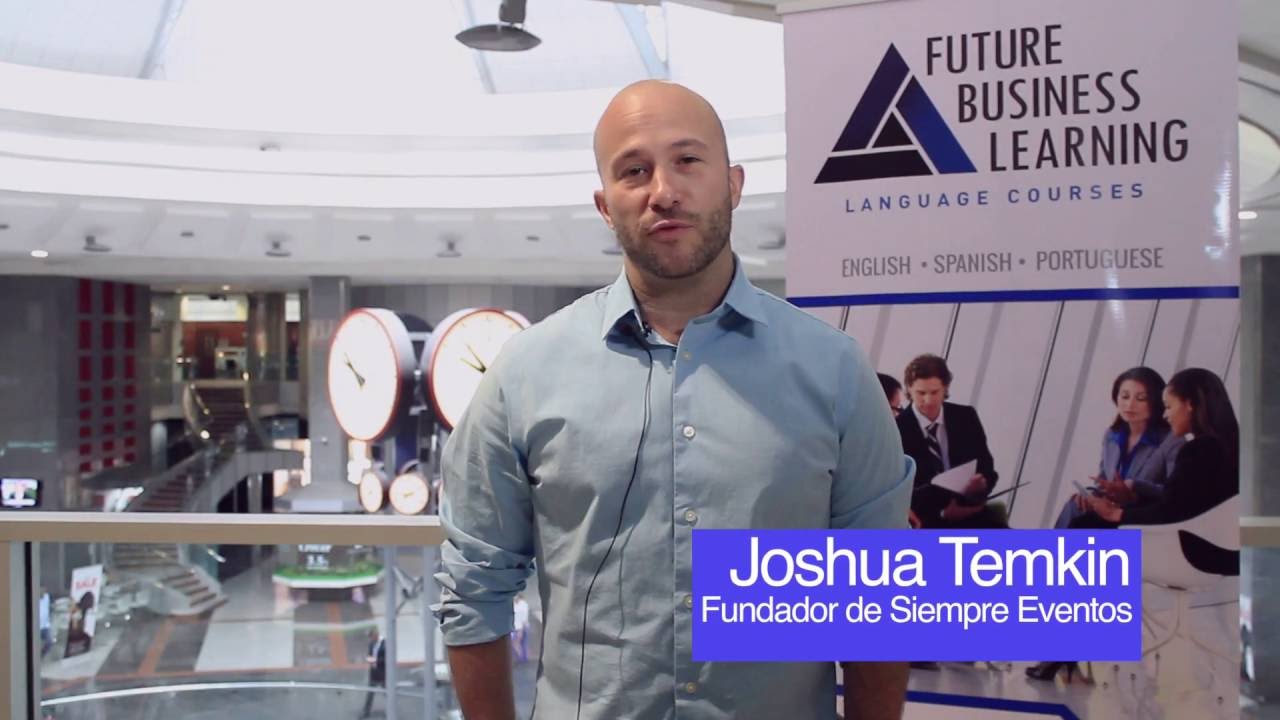 Joshua Temkin • Siempre Eventos - FBL Connect Desayuno - YouTube