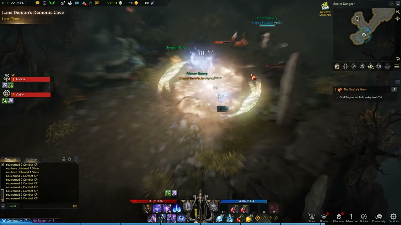Lost Ark - Secret Dungeon: Lone Demon's Demonic Cave: Duo - YouTube