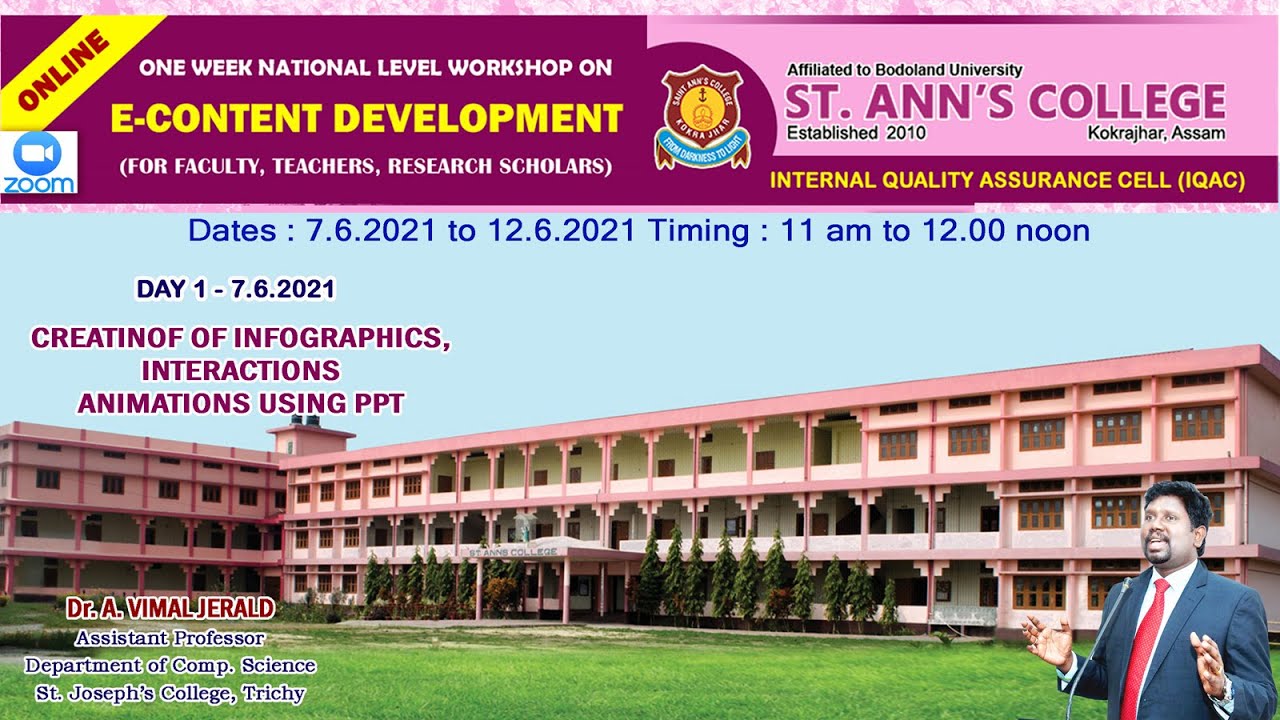 FUNDAMENTALS OF E-CONTENT MAKING - PPT INTERACTIONS, ANIMATIONS - YouTube