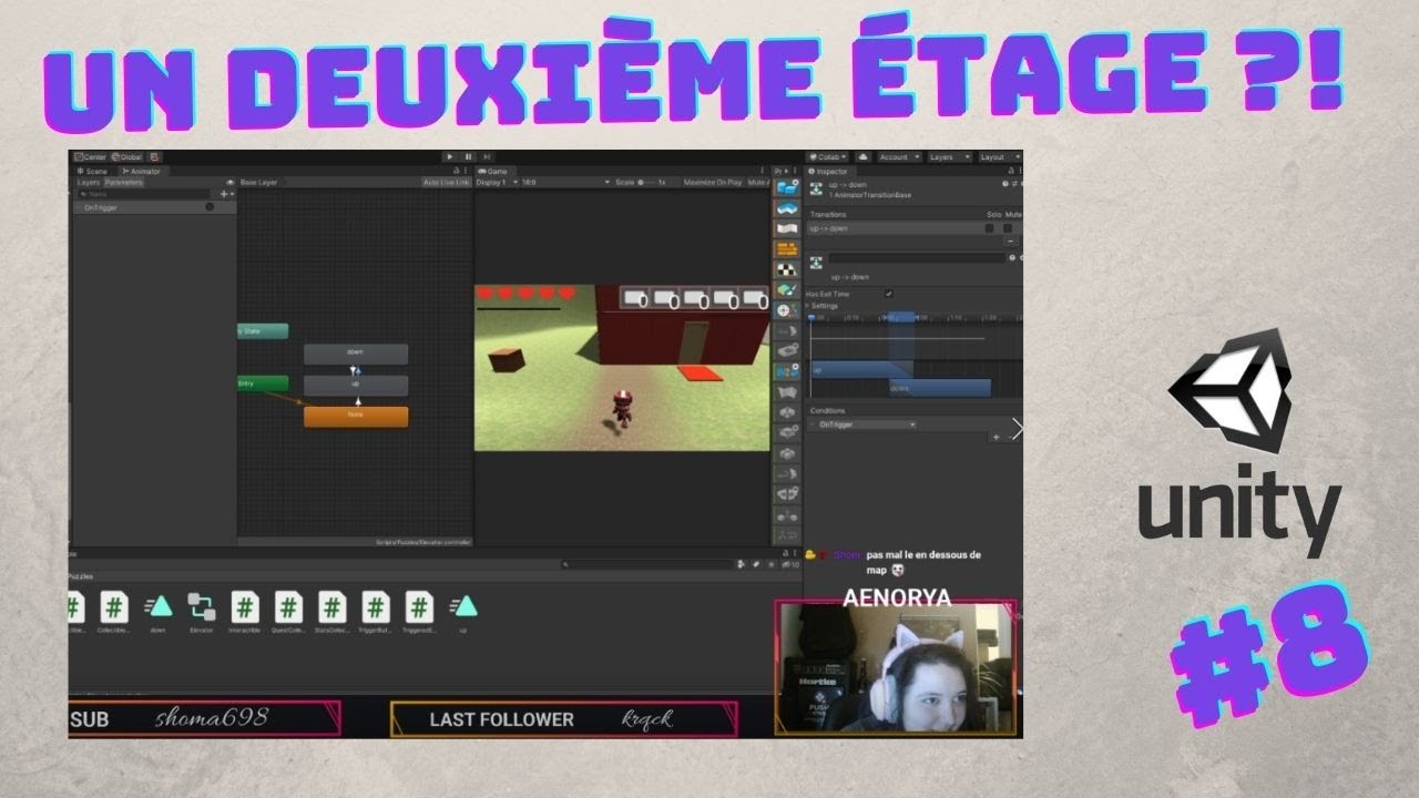 Dev'n'Chill #8 - Saut, escaliers et ascenceur - YouTube