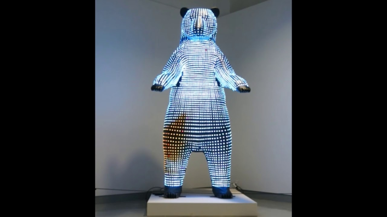 평창 미디어아트 프로젝트 - 이재형 'BENDING MATRIX_Bear' - YouTube