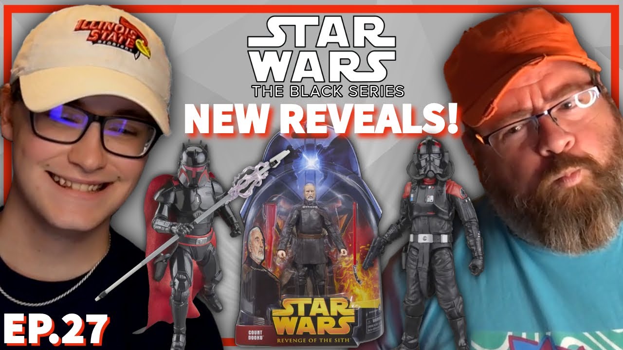 NEW Black Series Reveals! ROTS, Andor season 2 & More! | Somewhere In ...