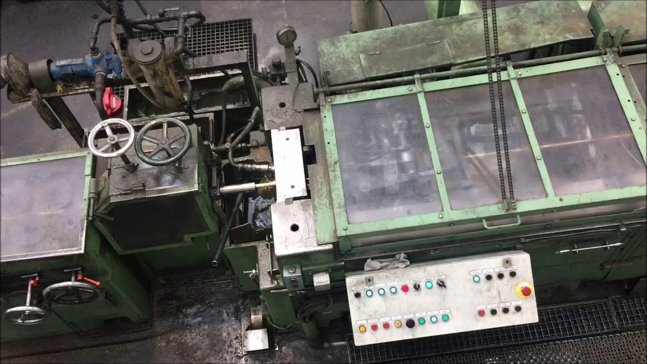 Ref 120 Combined drawing machine Schumag 1B 71 - YouTube