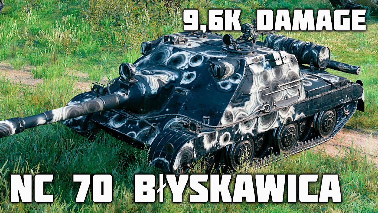 NC 70 Błyskawica WoT – 3Kills, 9,6K Damage - YouTube