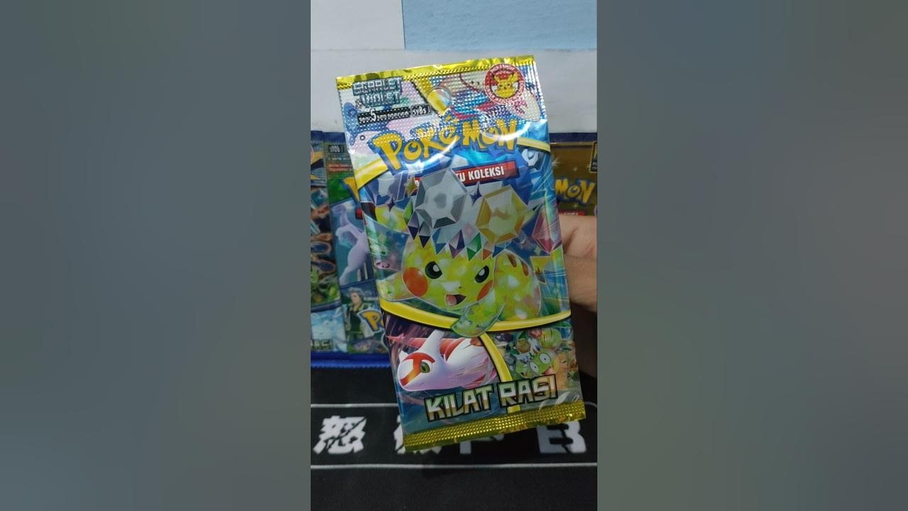 UNBOXING KARTU POKEMON KILAT RASI - YouTube