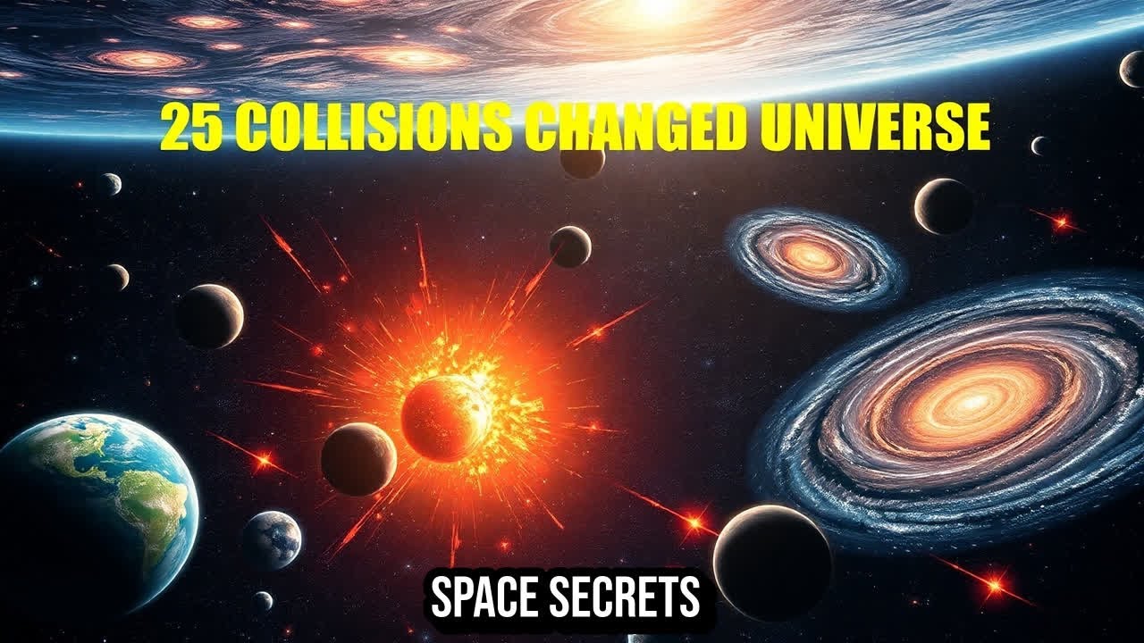 Everything You Missed in 25 Massive Cosmic Collisions That Shaped the ...