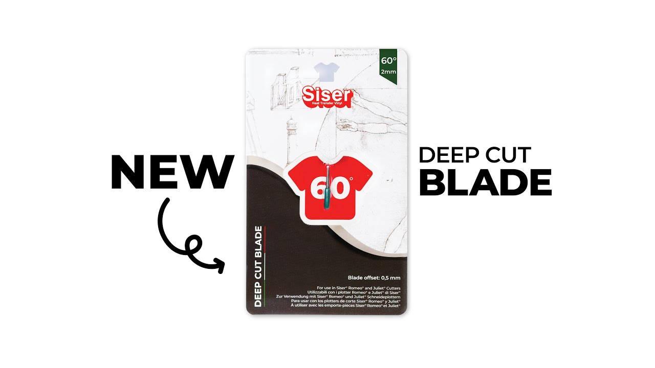 Introducing the NEW Siser Deep Cut Blade! - YouTube