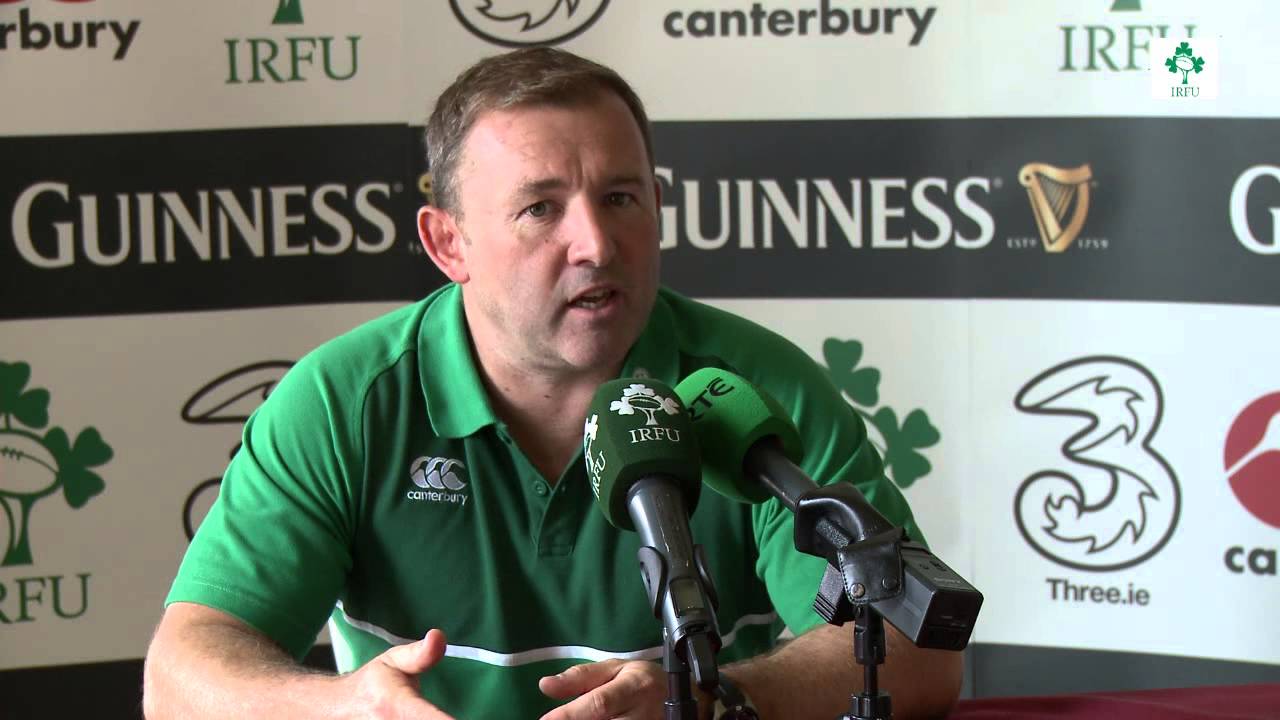 Irish Rugby TV: Squad Update With Richie Murphy & Jared Payne - YouTube