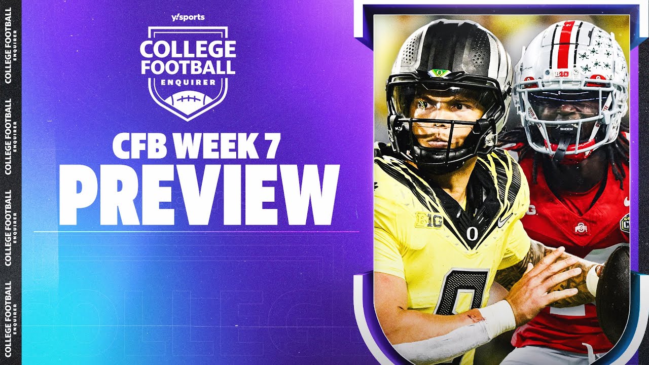 CFB Week 7 Preview: Ohio State vs Oregon & Texas vs Oklahoma | College ...
