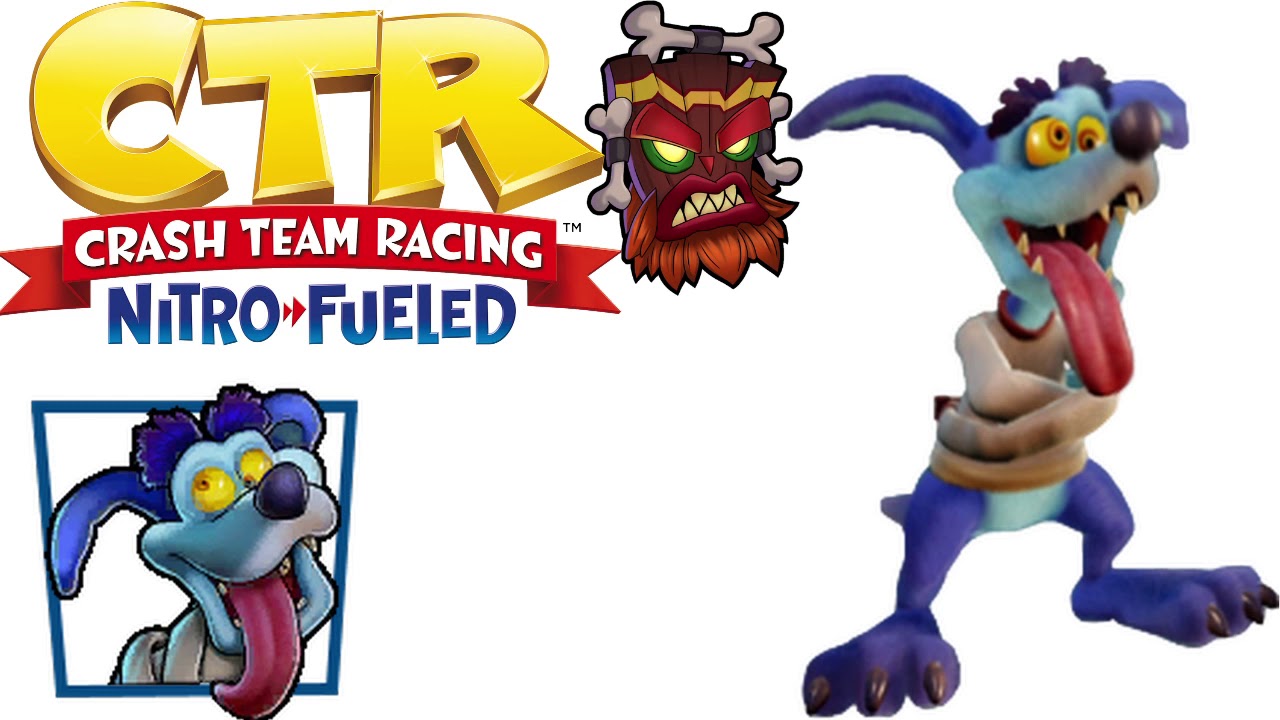 Crash Team Racing Nitro Fueled Ripper Roo Voice Clips - YouTube