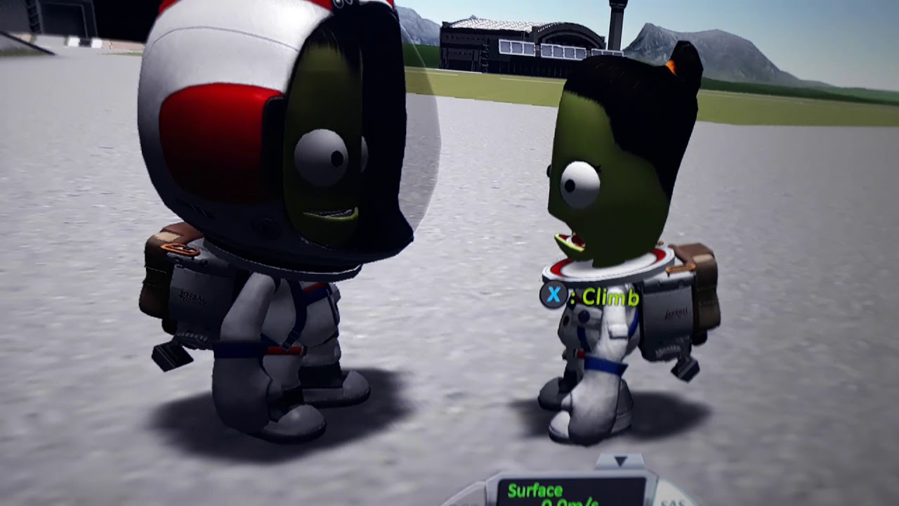 KSP | Jebediah Kerman and Valentina Kerman meet each other! - YouTube