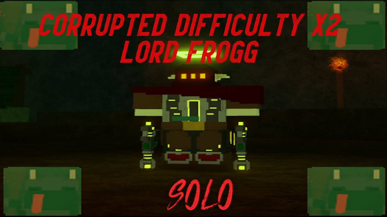 [Voxlblade] Solo Corrupted difficulty x2 Lord frogg - YouTube