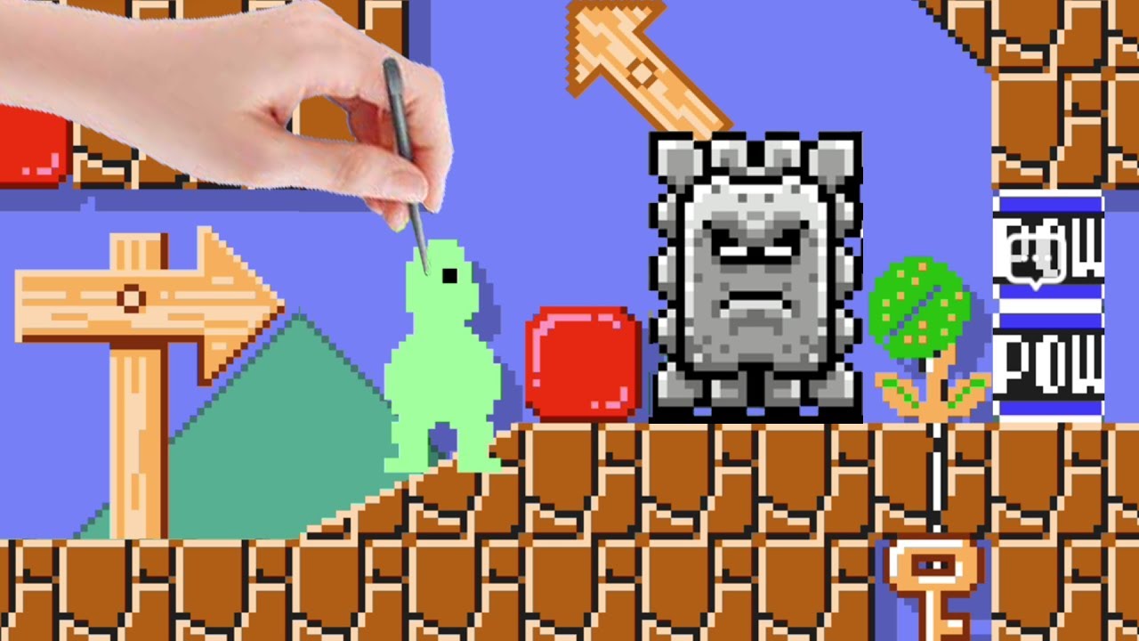 Alien Mario in Super Mario Maker 2 - YouTube