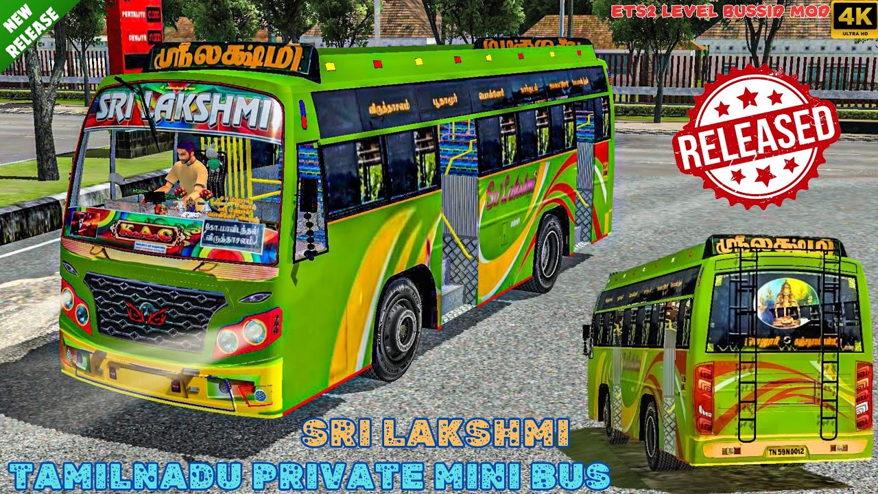 Released Sri Lakshmi TN Private Mini Bus Mod Download Bus Simulator ...
