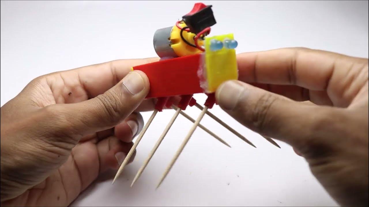 How to Make Simple Robot at Home - YouTube