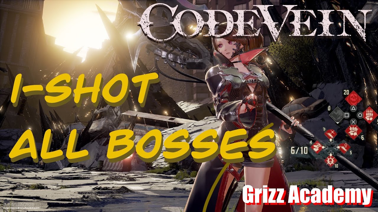 Code Vein : One Shot all Bosses in NG!! - YouTube