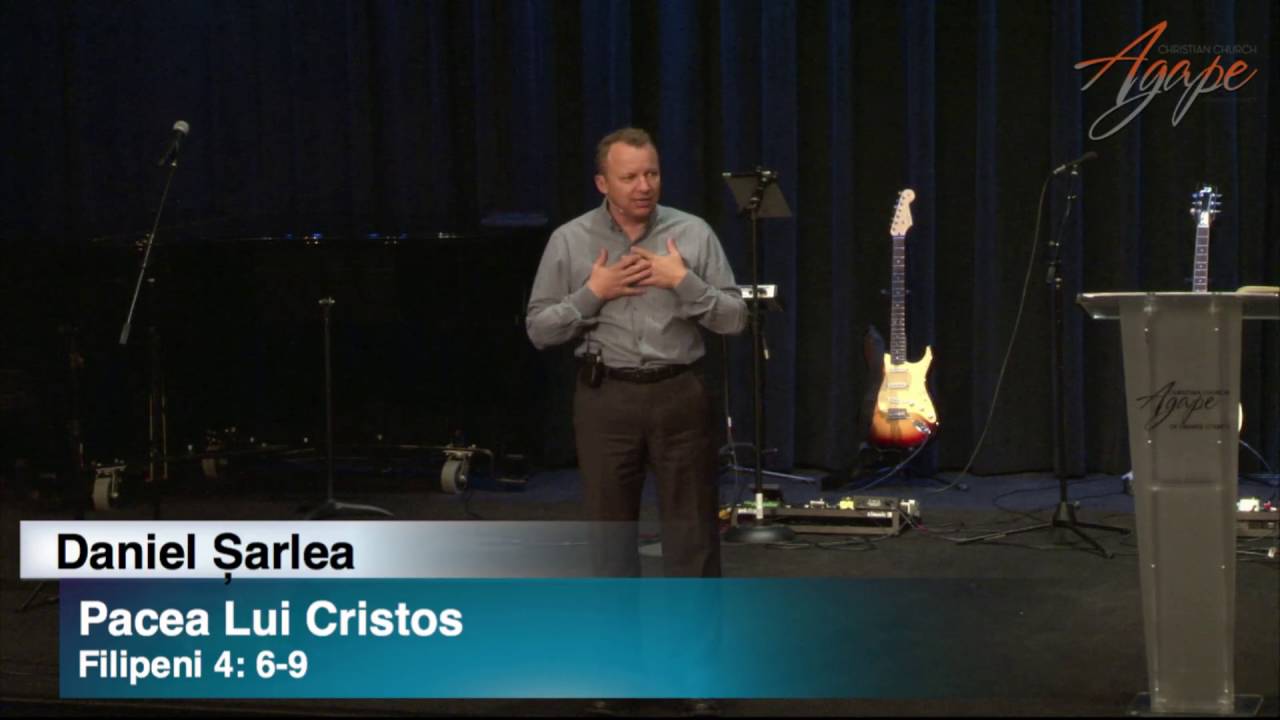 Daniel Sarlea - Pacea lui Cristos - YouTube
