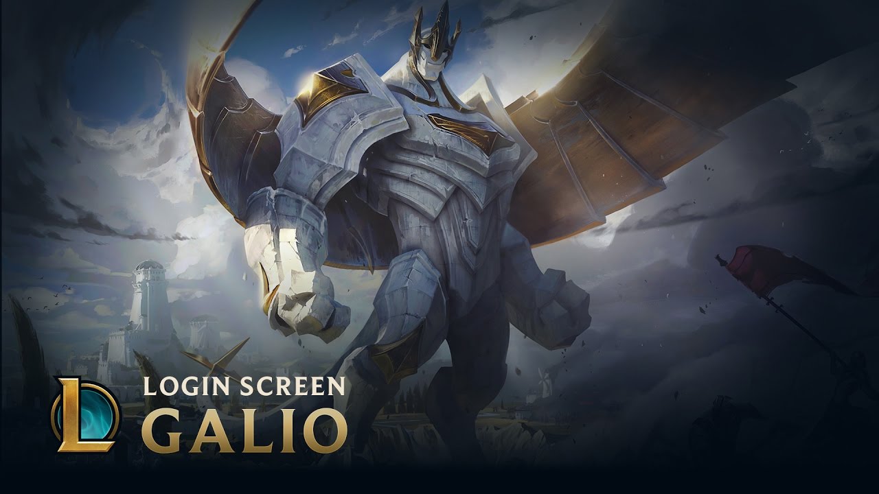 Galio, the Colossus | Login Screen - League of Legends - YouTube